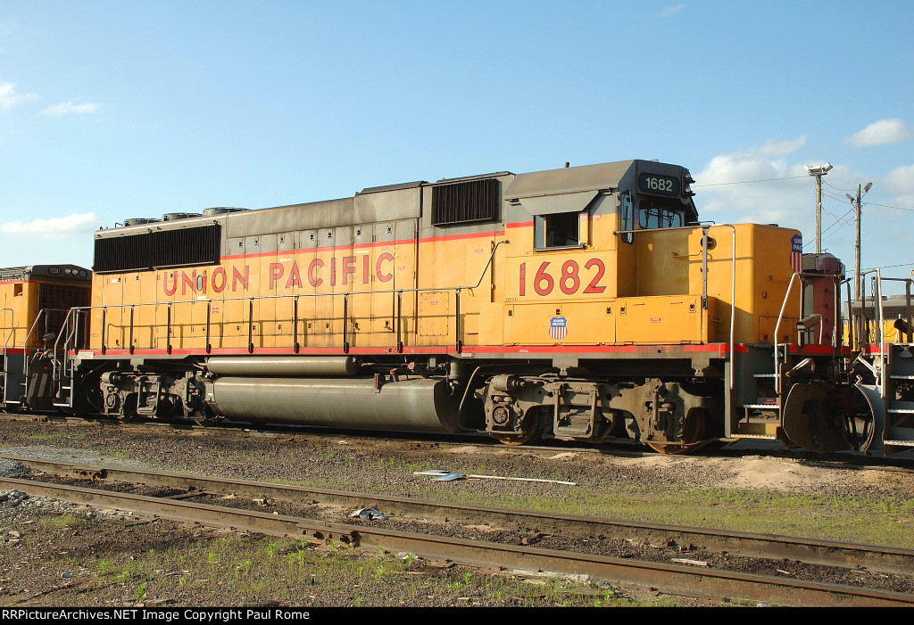 UP 1682, EMD GP50 ex MoPac 3524,